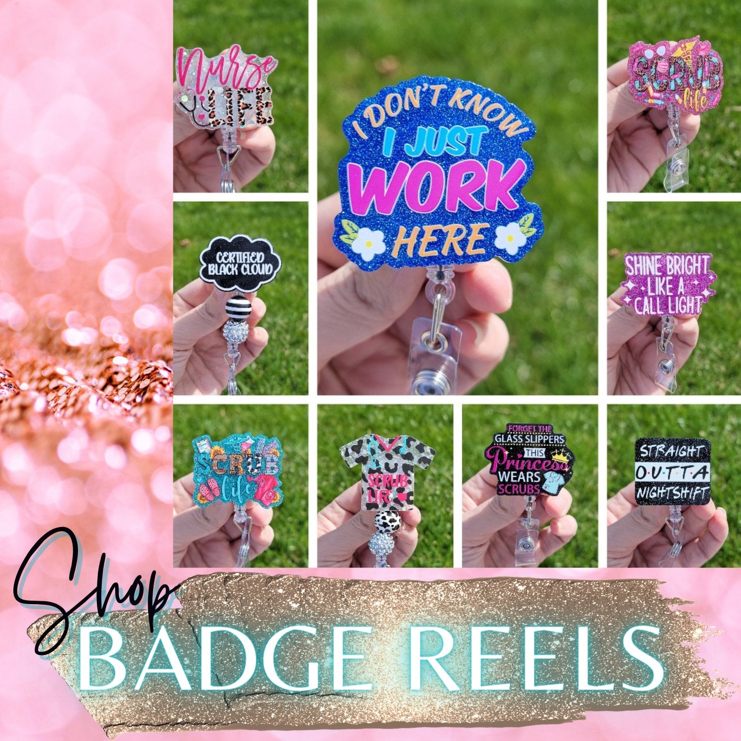 Badge Reel – KandJCreations