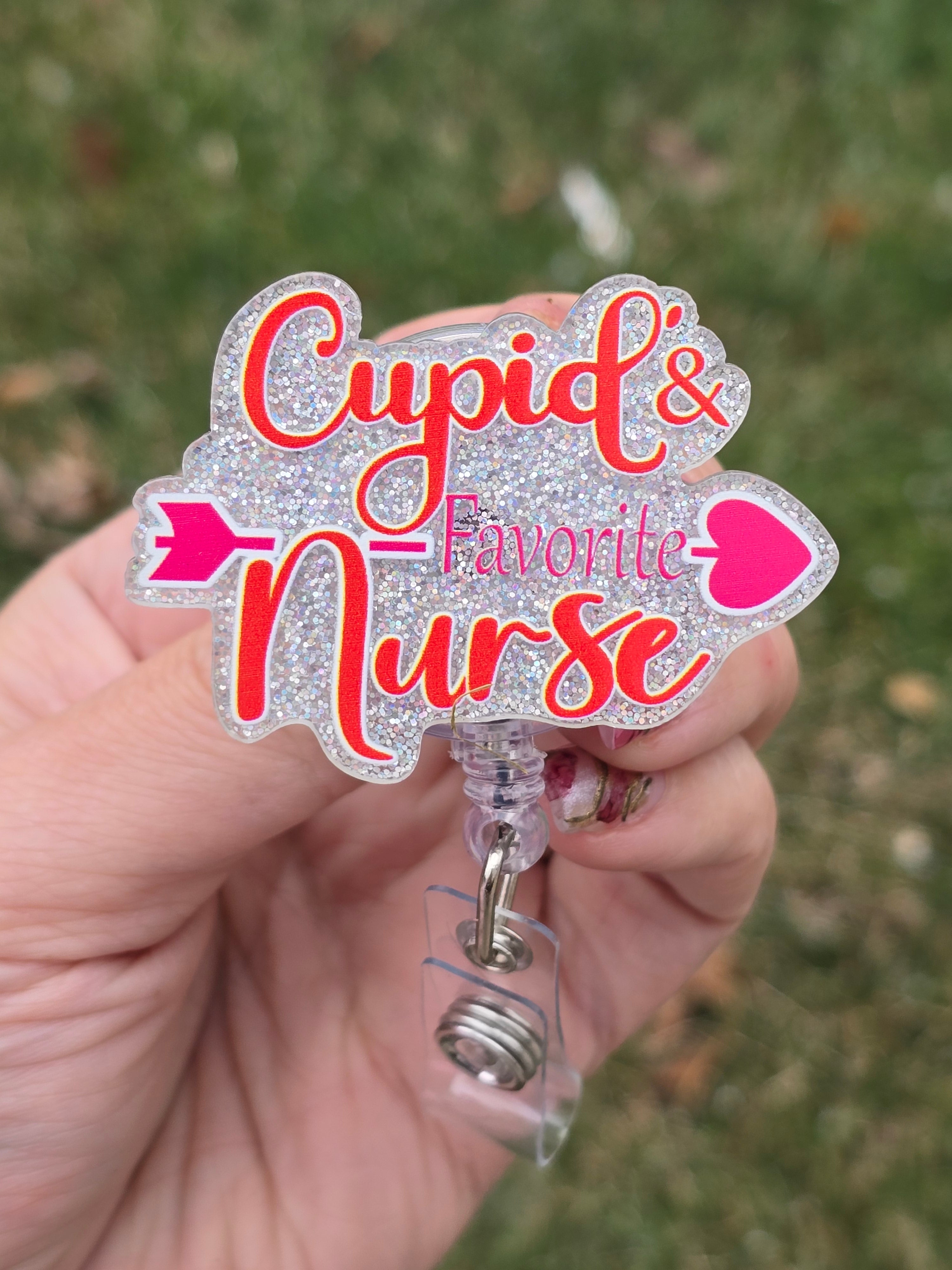 Cupid's Nurse Badge Reel – KandJCreations
